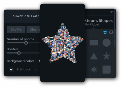 Ribbet | Free Online Shape Collage Maker